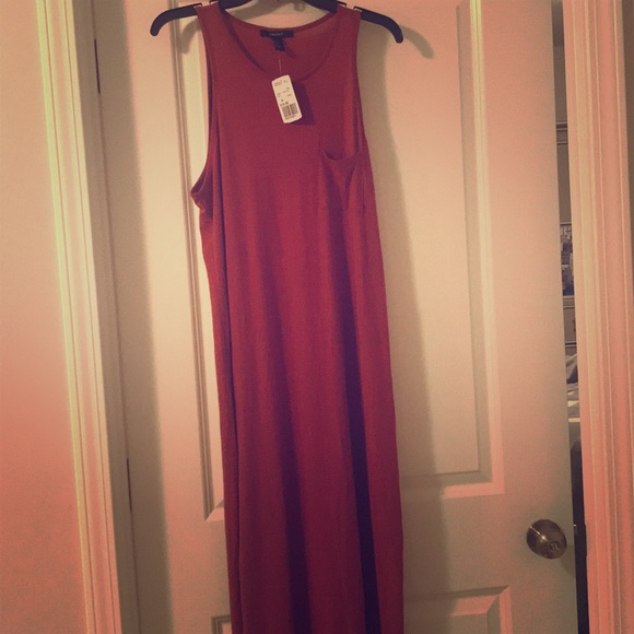 Forever 21 | Dresses | Rust Colored Maxi Dress | Poshmark